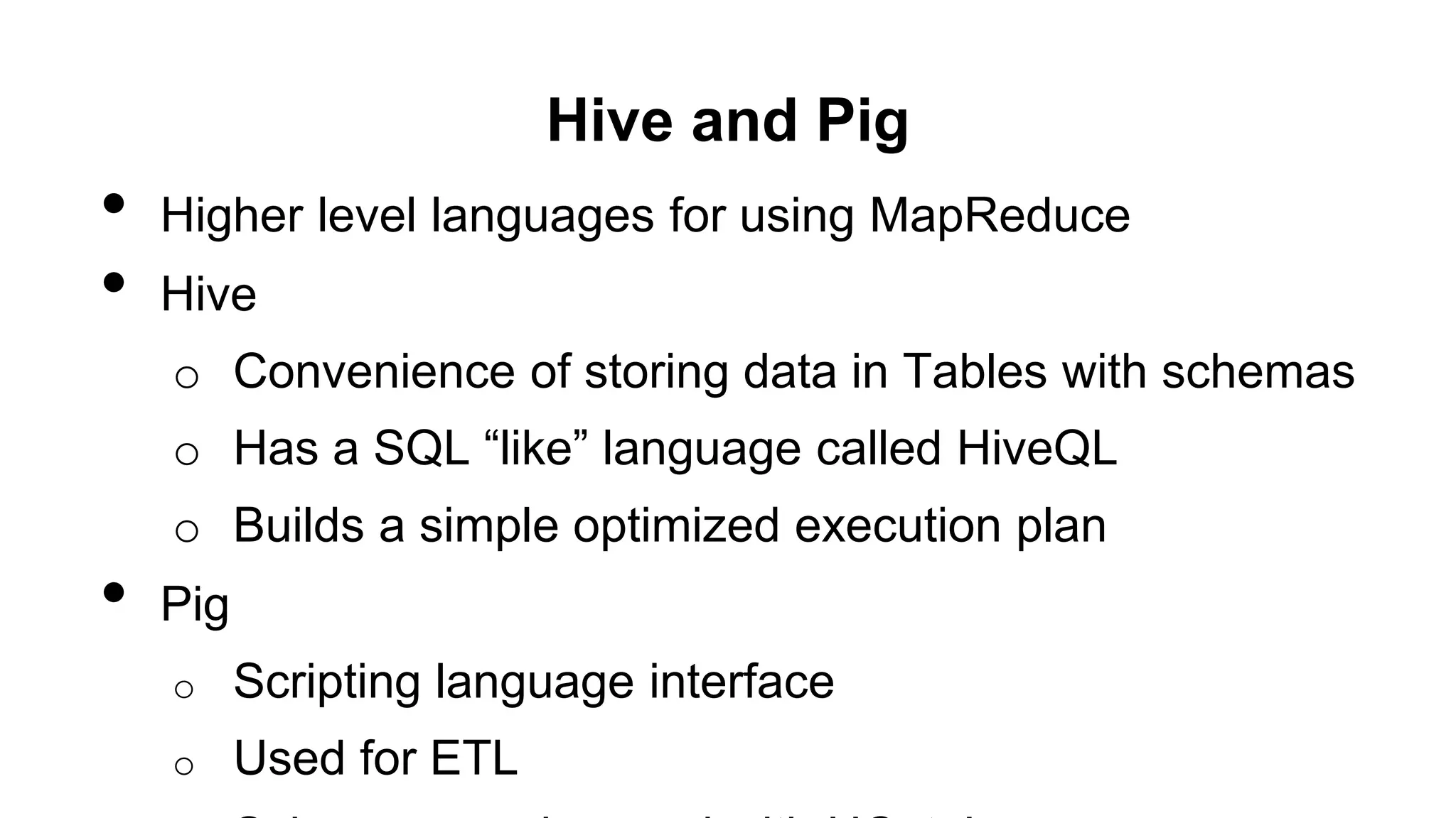 A Basic Introduction to the Hadoop eco system - no animation | PPTX