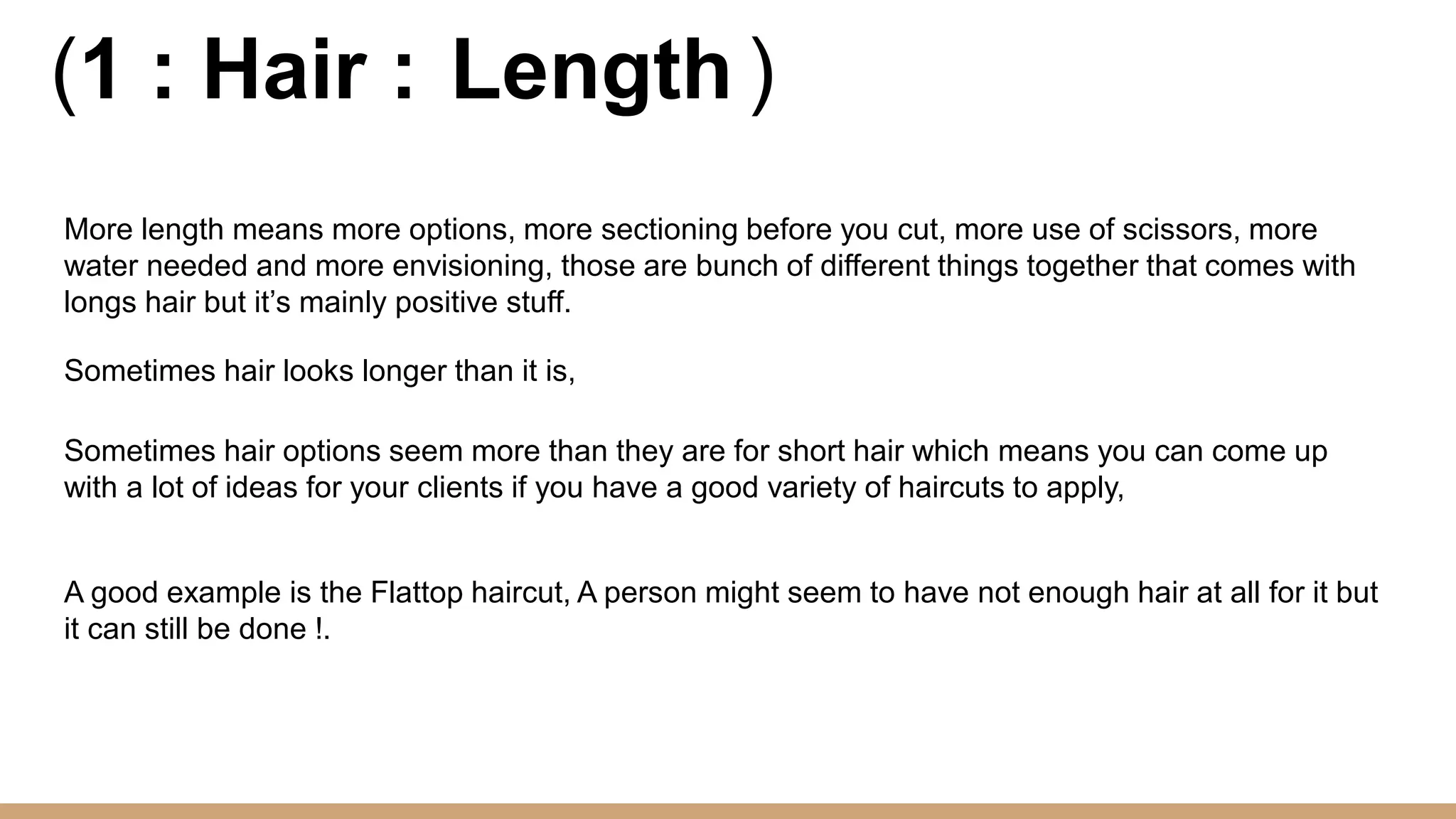 Descriping Hair and Hair Cutting Tools | PPTX