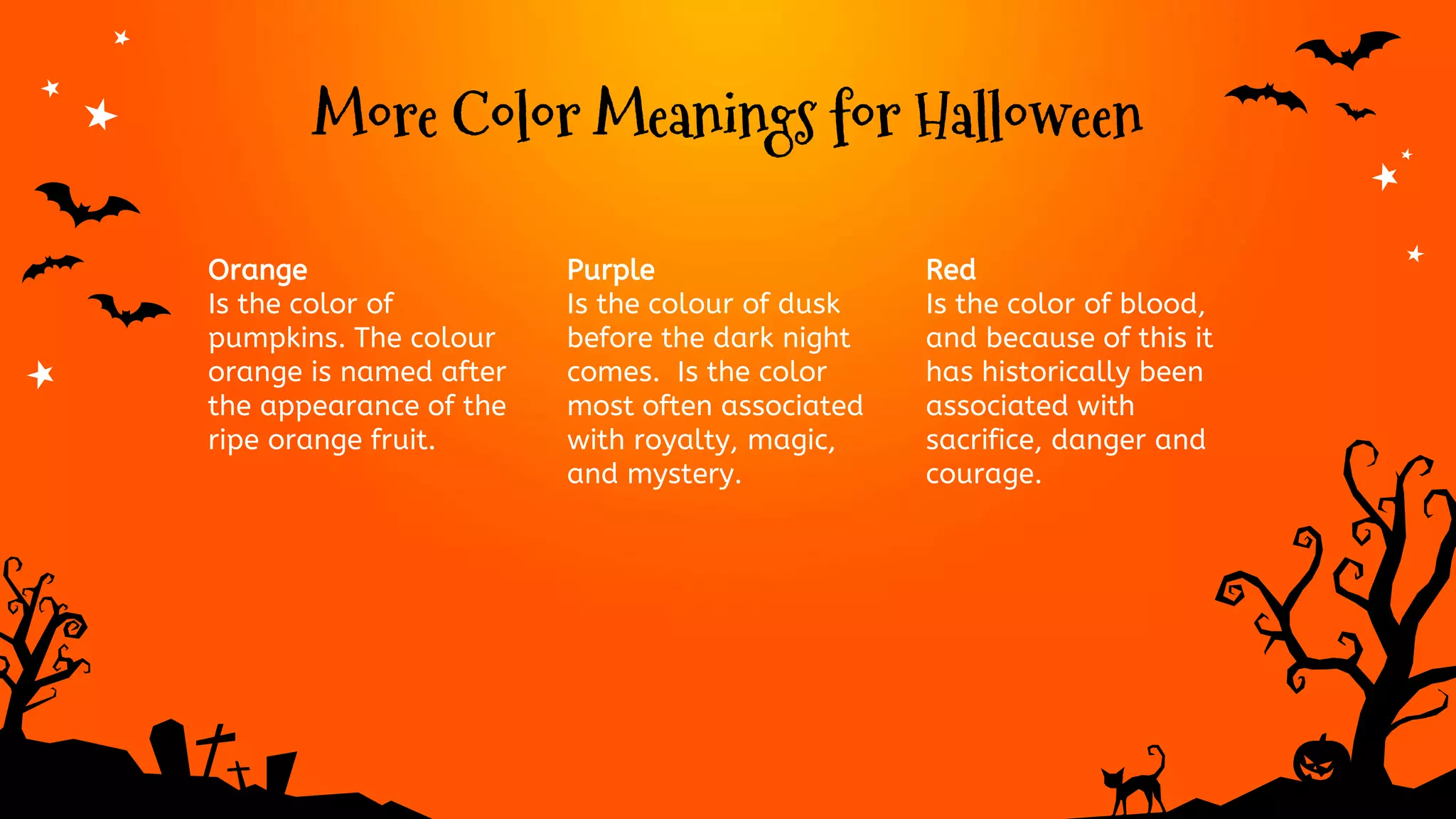 Spooky Halloween Fun Facts "I am the Great Pumpkin Charlie Brown." | PPTX