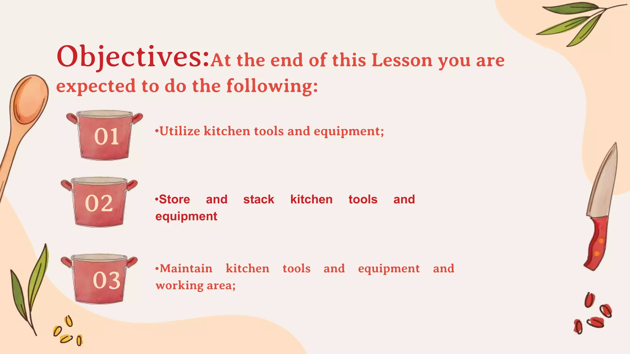 TLE-8 COMMERCIAL COOKING 1ST QUARTER | PPTX