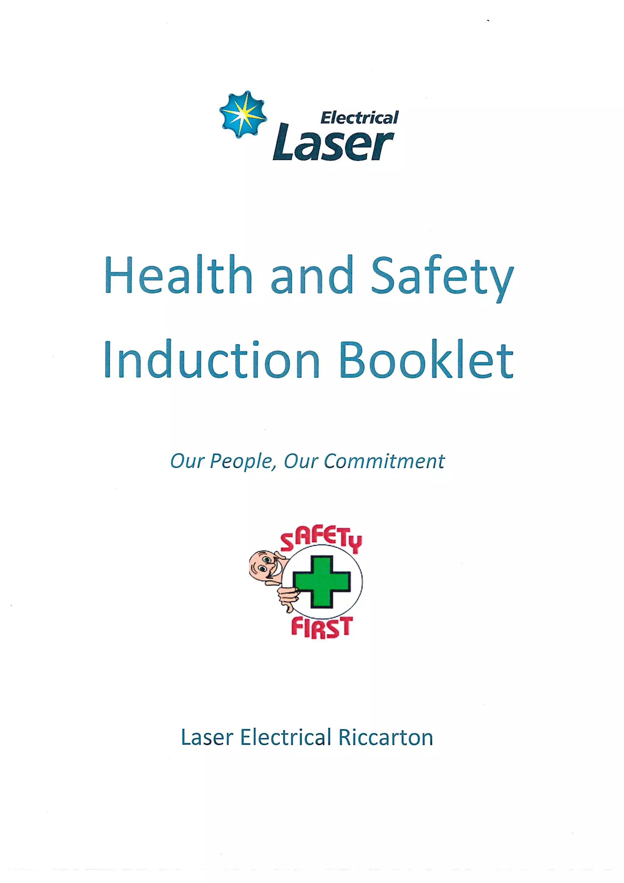 Copy of health & safety induction booklet (1) | PDF