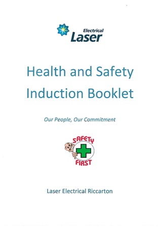 Copy of health & safety induction booklet (1) | PDF