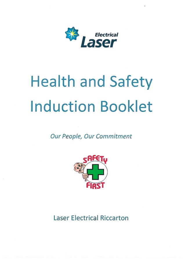 Copy of health & safety induction booklet (1) | PDF