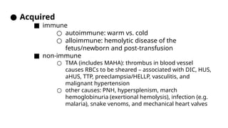 Copy of Hemolytic anemia diagnosis .pptx