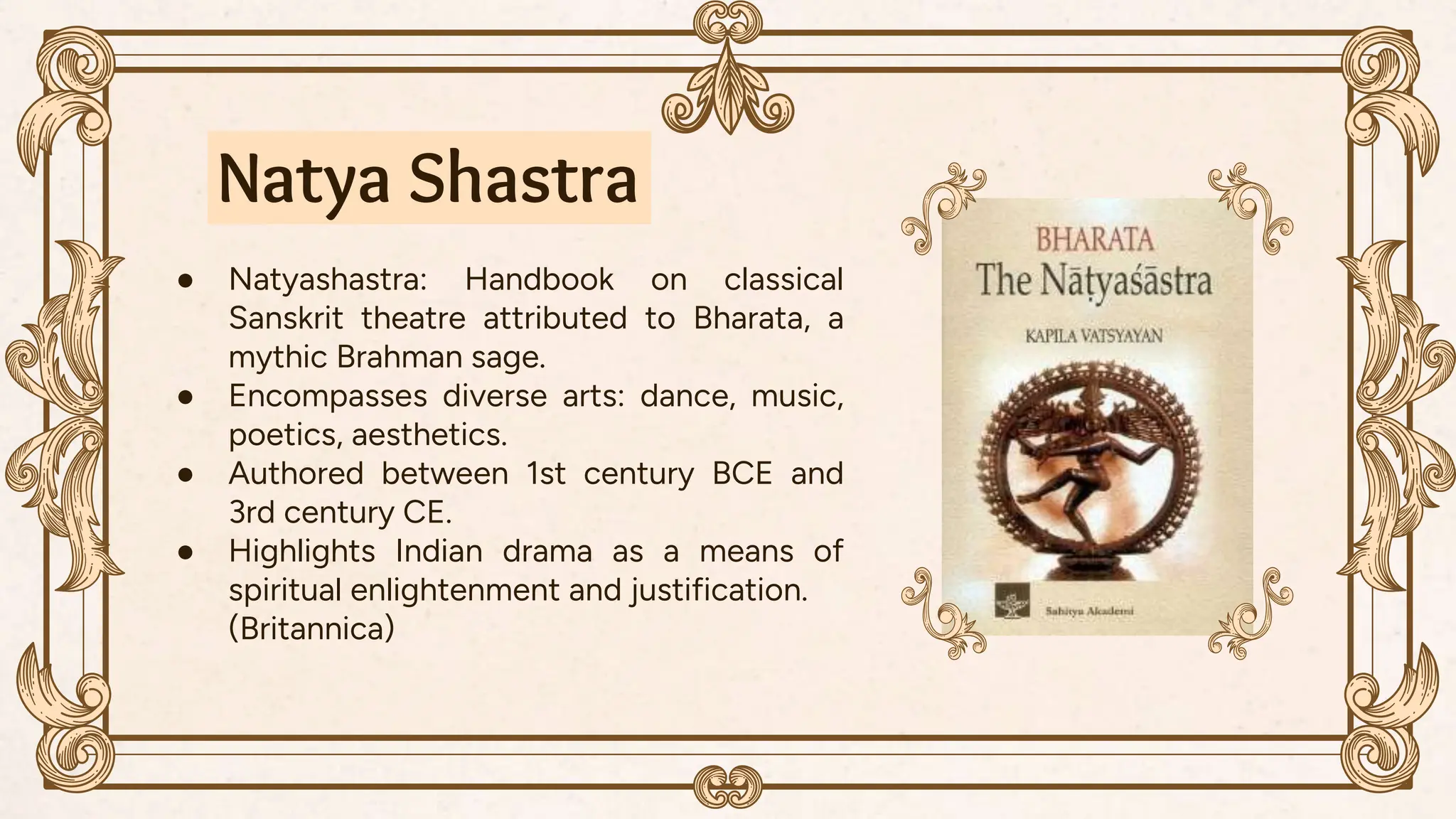 Comparative Analysis of ‘Natyashastra’ and Aristotle's ‘Poetics ...