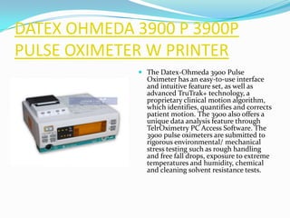 Copy of hospital machine and equipments | PPTX