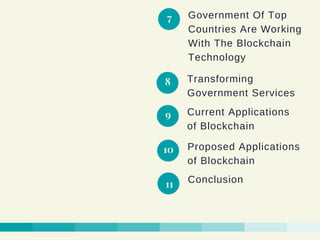 Blockchain In Government - How The Technology Can Transform Government ...