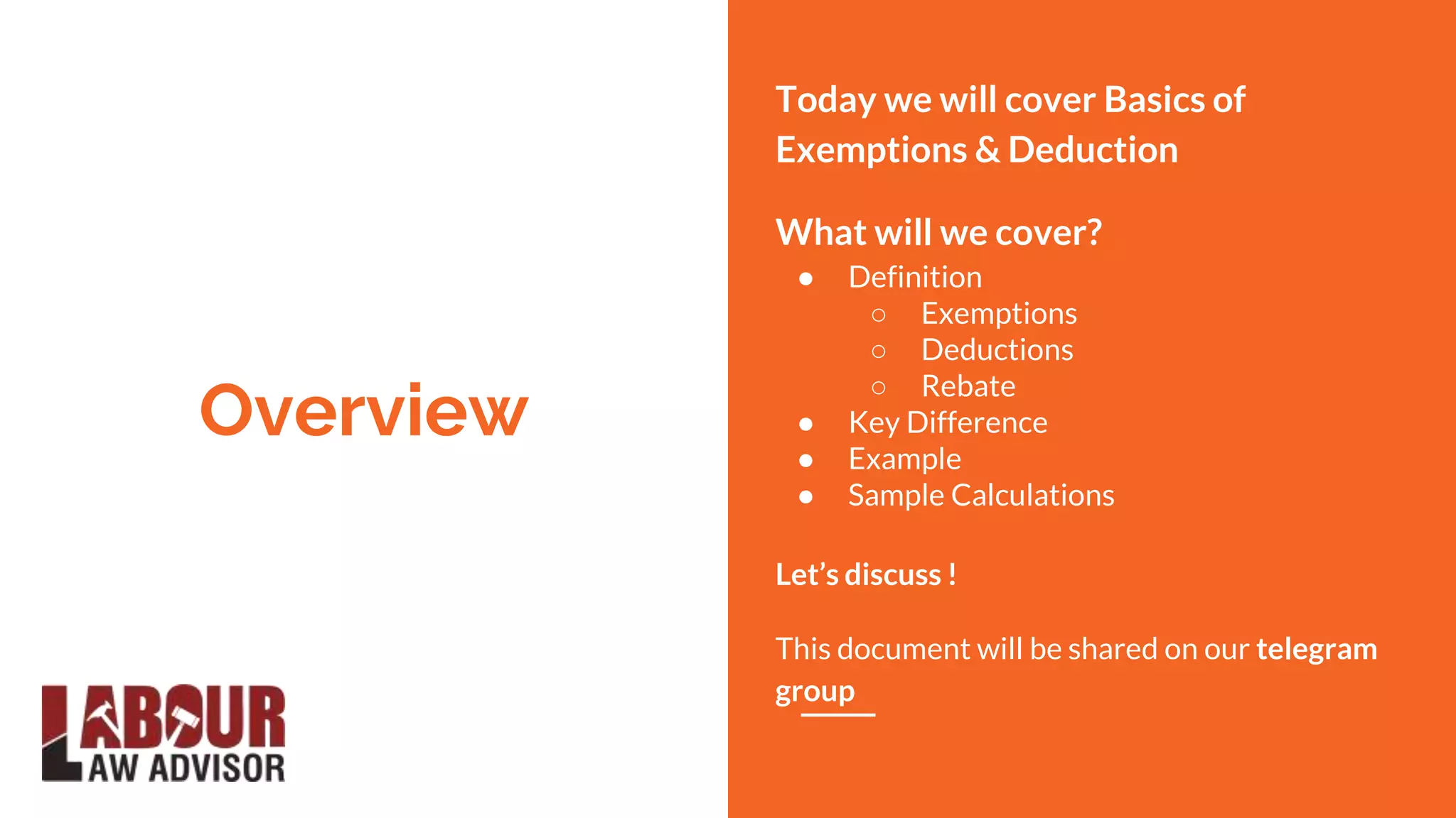 Income Tax- Exemption Vs Rebate Vs Allowances | PPTX