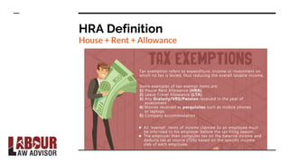 Income Tax- Exemption Vs Rebate Vs Allowances | PPTX