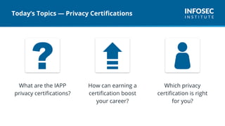 5 Ways an IAPP Privacy Certification Can Boost Your Career | PPT