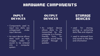 Information and Communications Technology | PPTX | Computer Peripherals | Computing