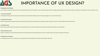 7 Reasons Why UX Design is Essential for Your Business' Success | PDF