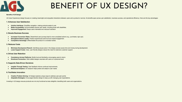 7 Reasons Why UX Design is Essential for Your Business' Success | PPT