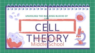 Copy of Illustrative Notebook Cell Theory Lesson for Middle School.pptx