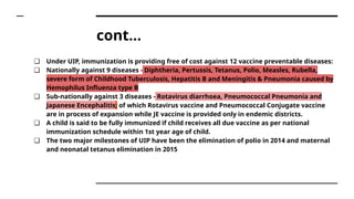 Universal Immunisation program By Dr Sudipta | PPTX