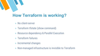 Immutable infrastructure with Terraform | PPT
