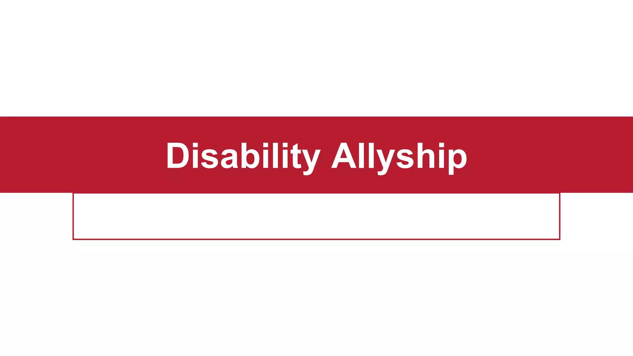 Disability Studies 101: Changing Perceptions | PPTX