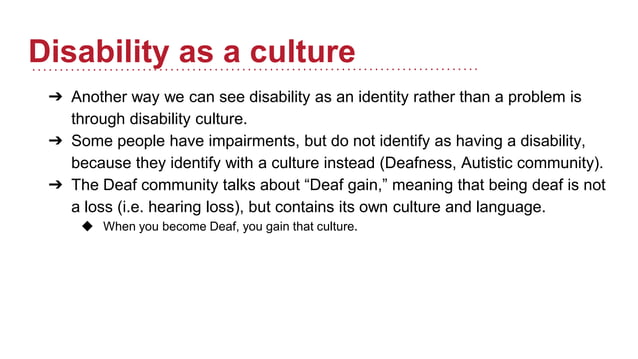 Disability Studies 101: Changing Perceptions | PPTX