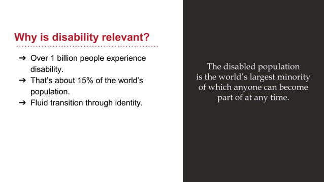 Disability Studies 101: Changing Perceptions | PPTX