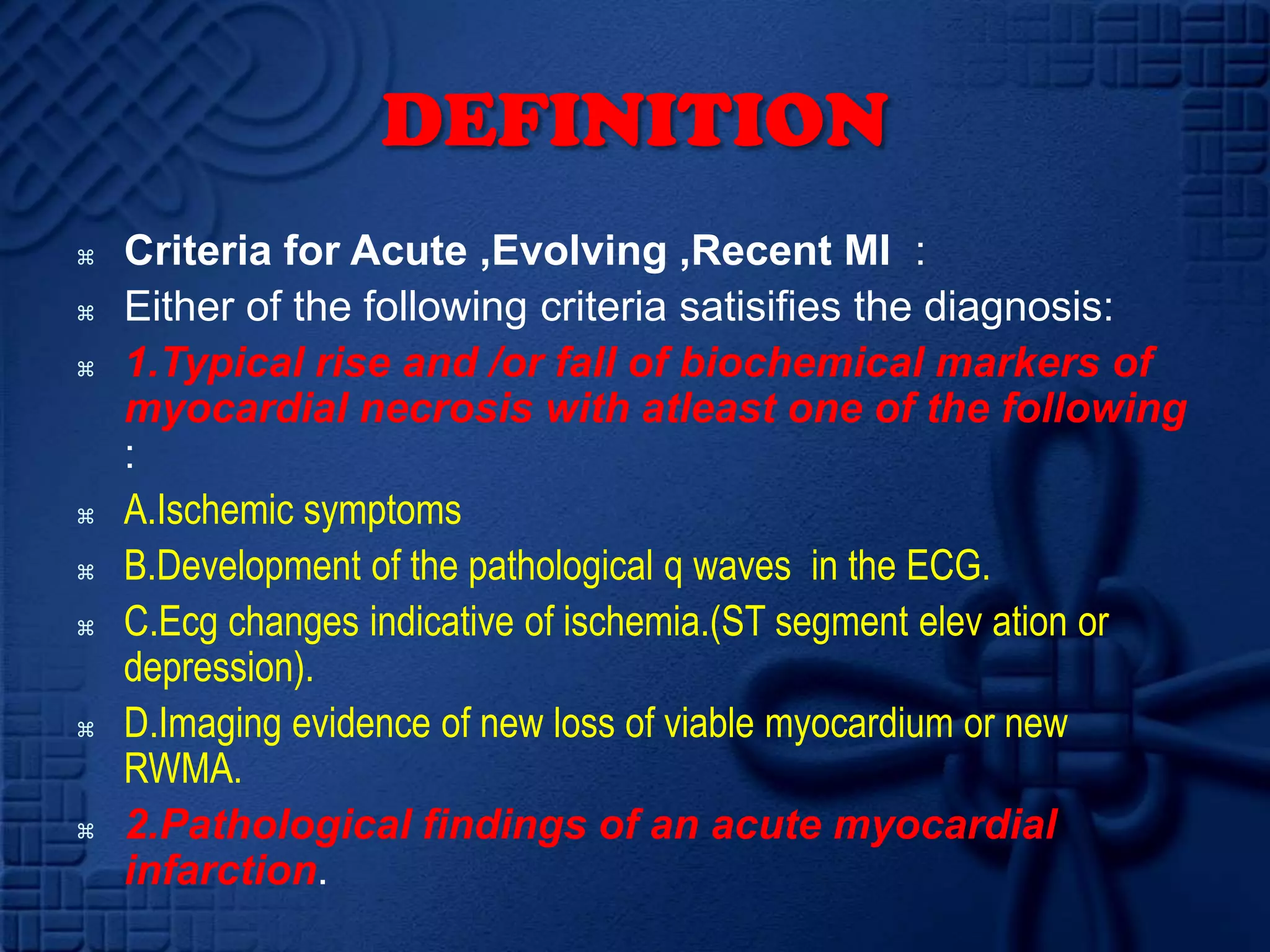 Inferior myocardial infarction | PPTX