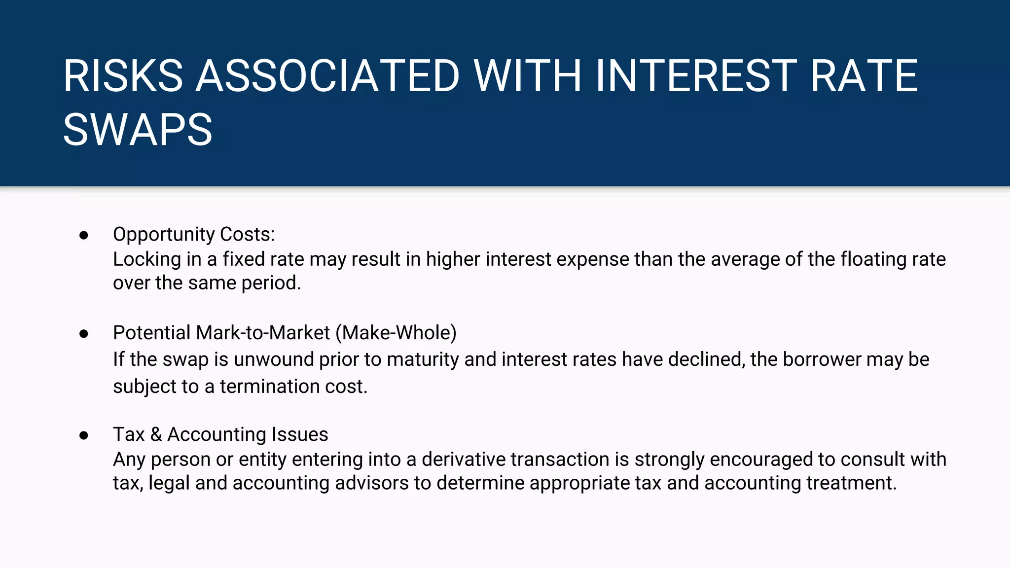 Interest rate swaps | PPTX