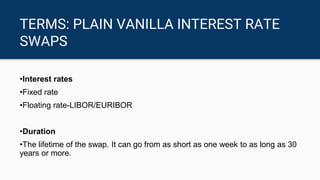 Interest rate swaps | PPTX