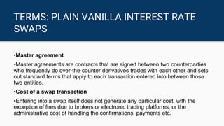 Interest rate swaps | PPTX