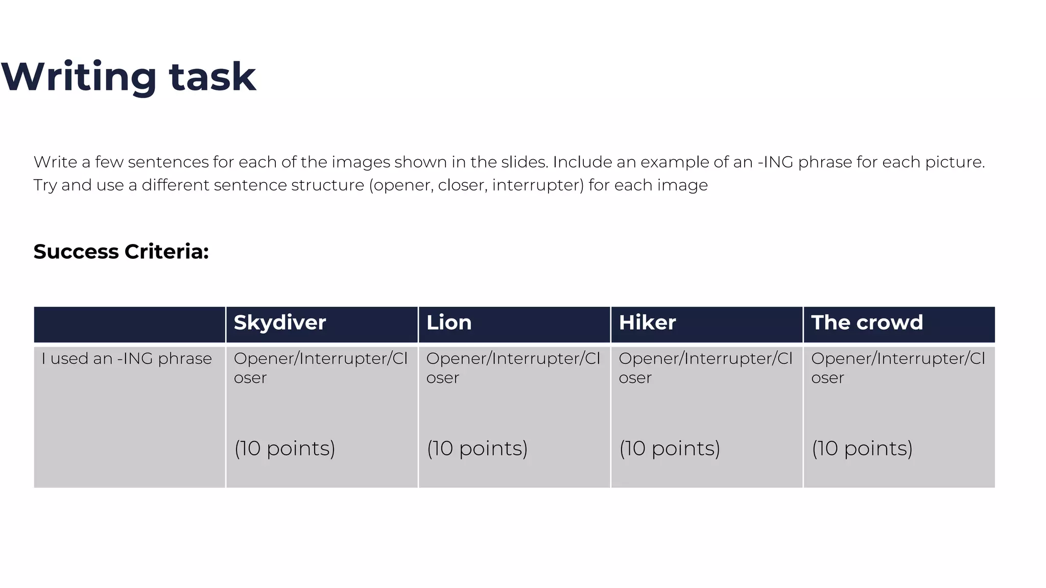 Introduction to participles | PPTX