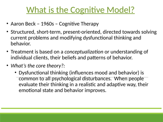 DBT Introduction and CBT Introduction. Thoughts | PPT