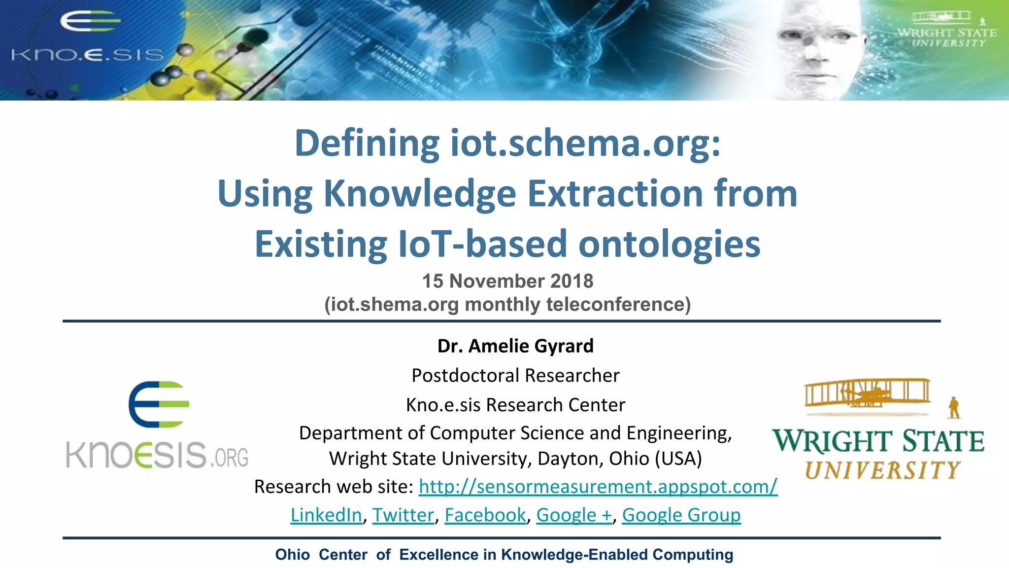 Using Knowledge Extraction From Existing Iot
