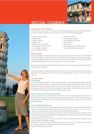 Copy of italian language-school-brochure | PDF