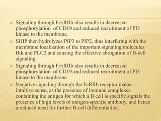B cell mediated effector function | PPTX