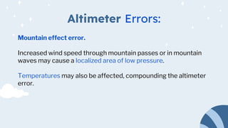Pitot Static + Gyroscopic instruments | PPTX