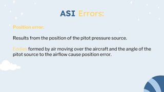 Pitot Static + Gyroscopic instruments | PPTX | Air Travel | Travel Type