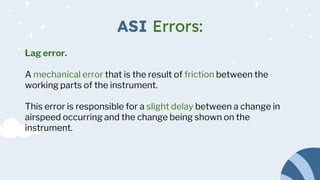 Pitot Static + Gyroscopic instruments | PPTX