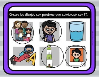 PRACTICA LA LETRA Ff Nivel Elemental Kinder | PPT