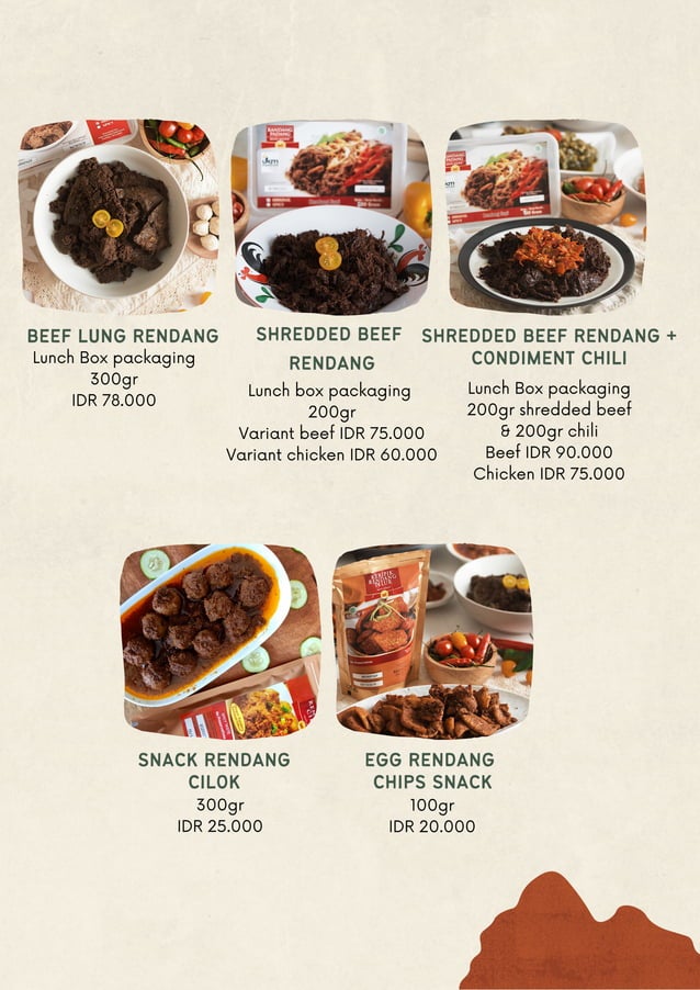 Catalog Restu Mande | PDF | Cooking | Food & Drink