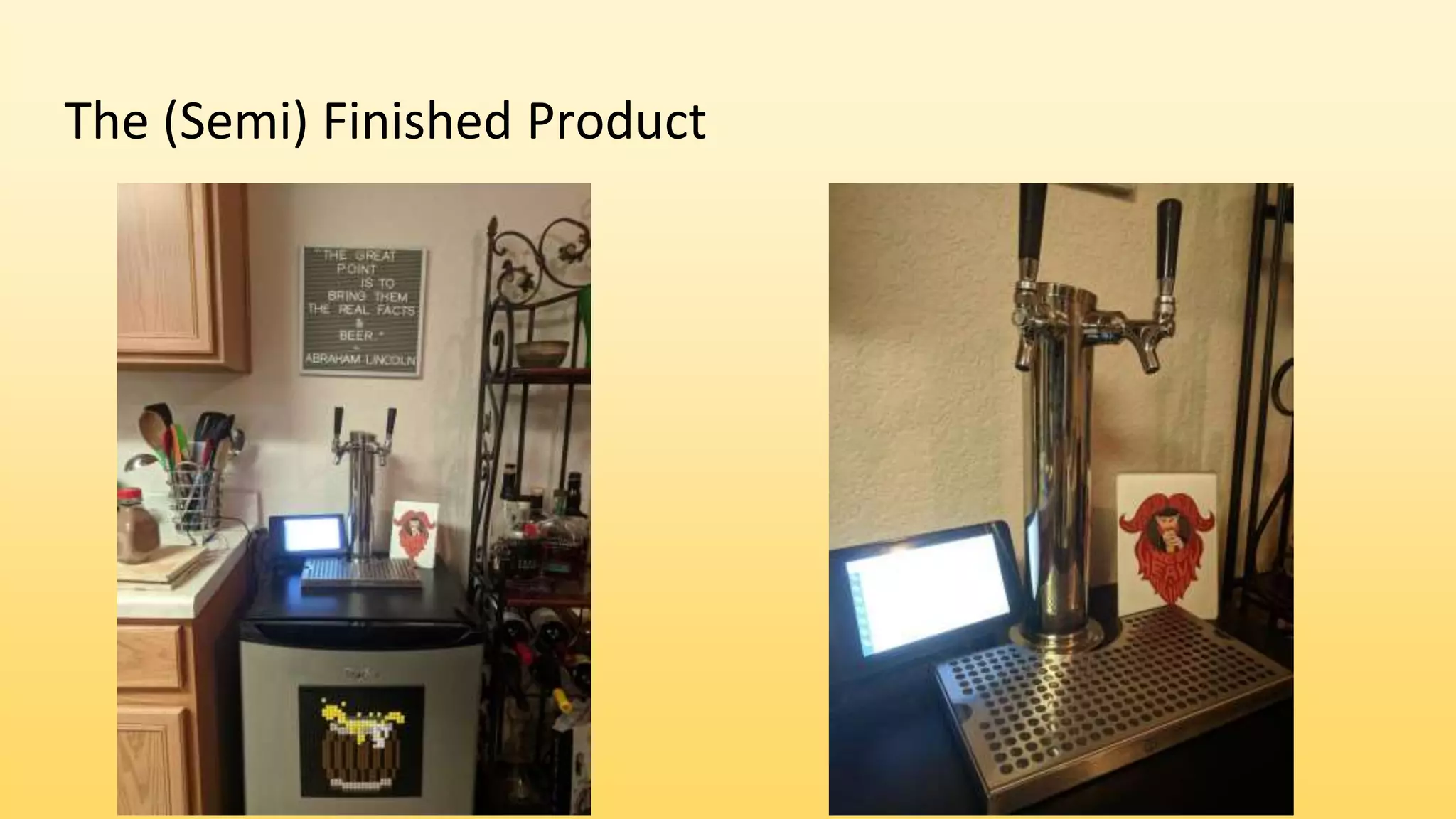 Where's My Beer: Building a Better Kegerator with a Raspberry Pi & Sensu | PPTX | Food & Drink
