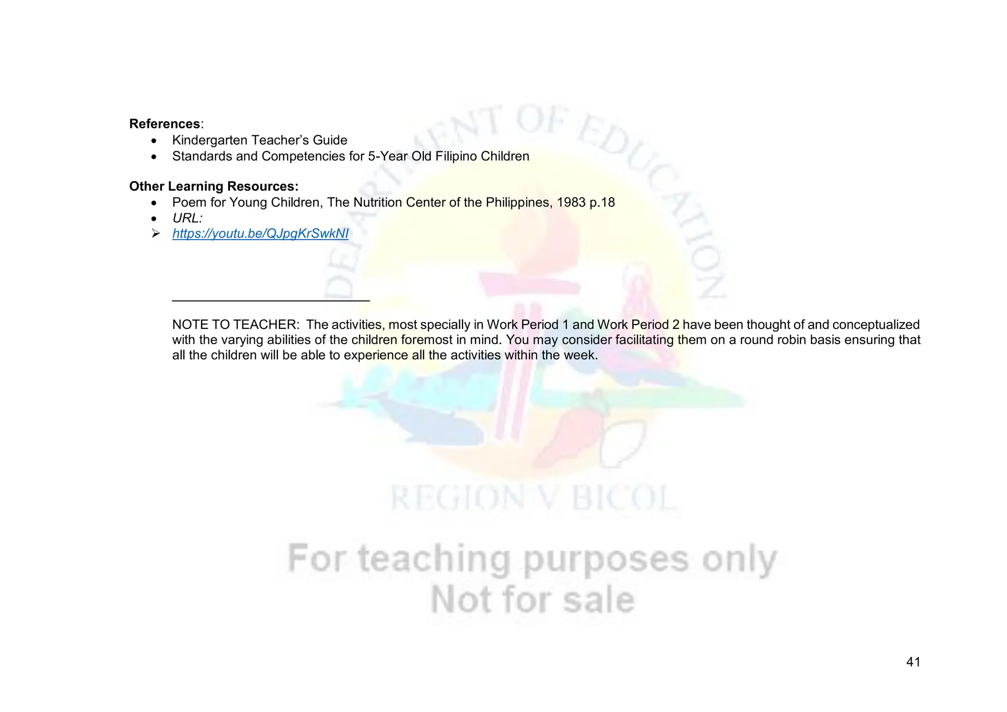 Copy of Kindergarten Daily Lesson Plan Week 12.pdf | Daycare and Pre ...