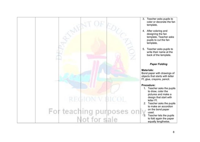 Copy of Kindergarten Daily Lesson Plan Week 12.pdf | Daycare and Pre ...