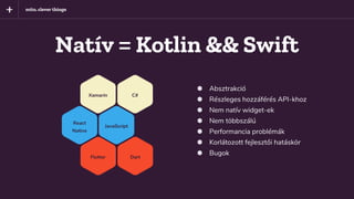 Kotlin Multiplatform: Ilyen minek van? | PPT