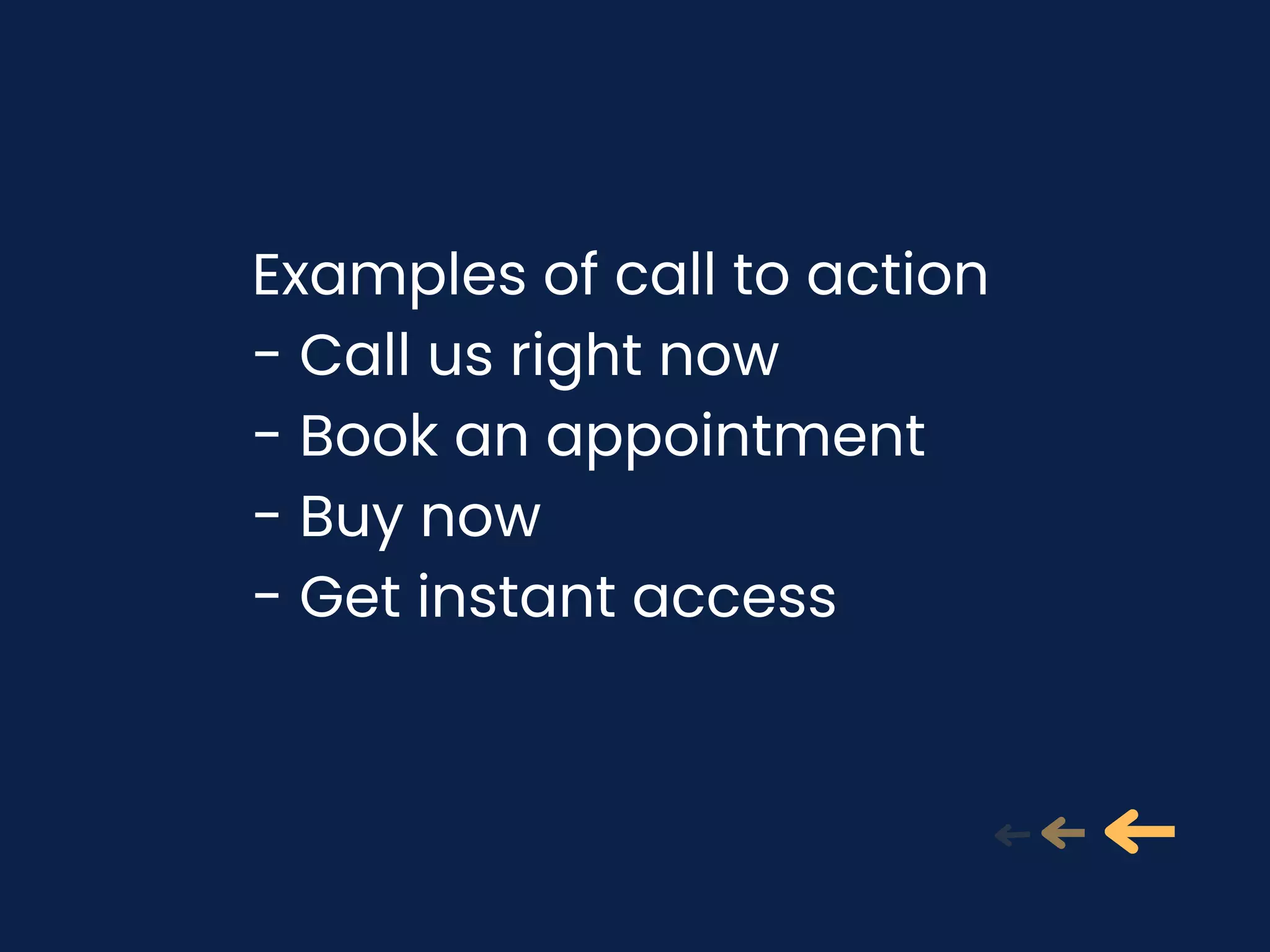 What is Call To Action? | PPT