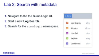 Sumo Logic Cert Jam - Advanced Metrics with Kubernetes | PPT