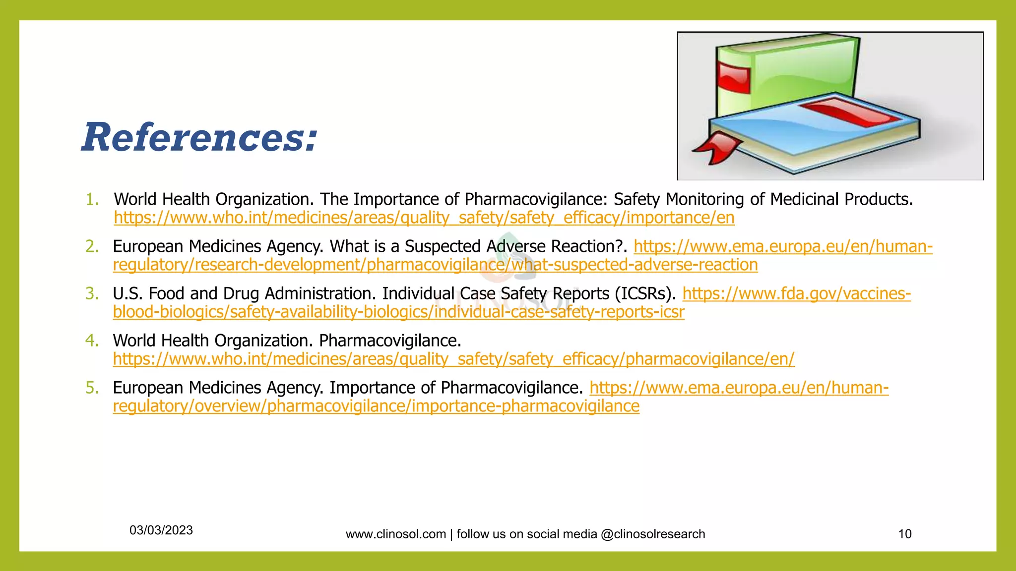 Reporting of ICSR (individual case safety report) | PPTX