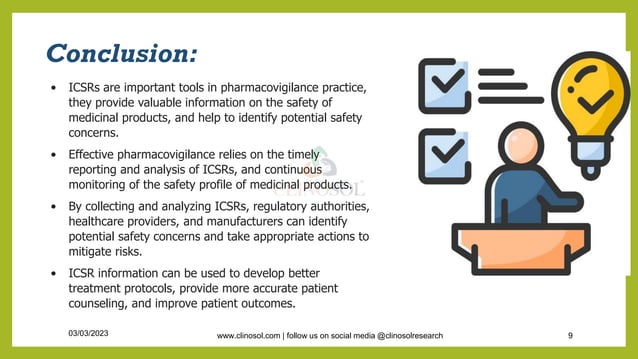Reporting of ICSR (individual case safety report) | PPTX ...