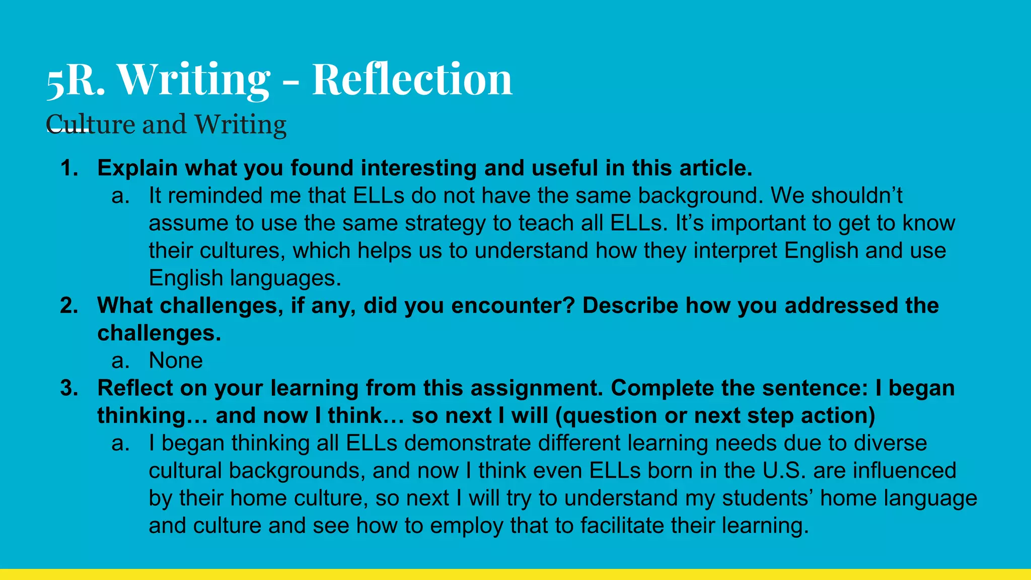 Dimensions of Diversity Capstone Example 2 | PPT