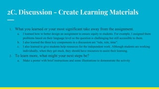 Dimensions of Diversity Capstone Example 2 | PPT