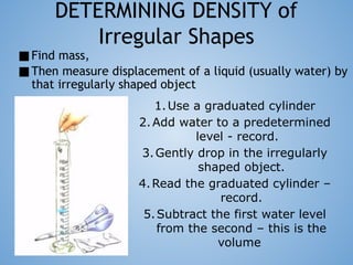 Mass, Volume and Density Presentation.pptx