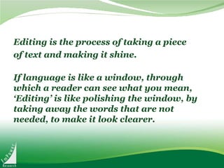 language skills editing updated | PPT