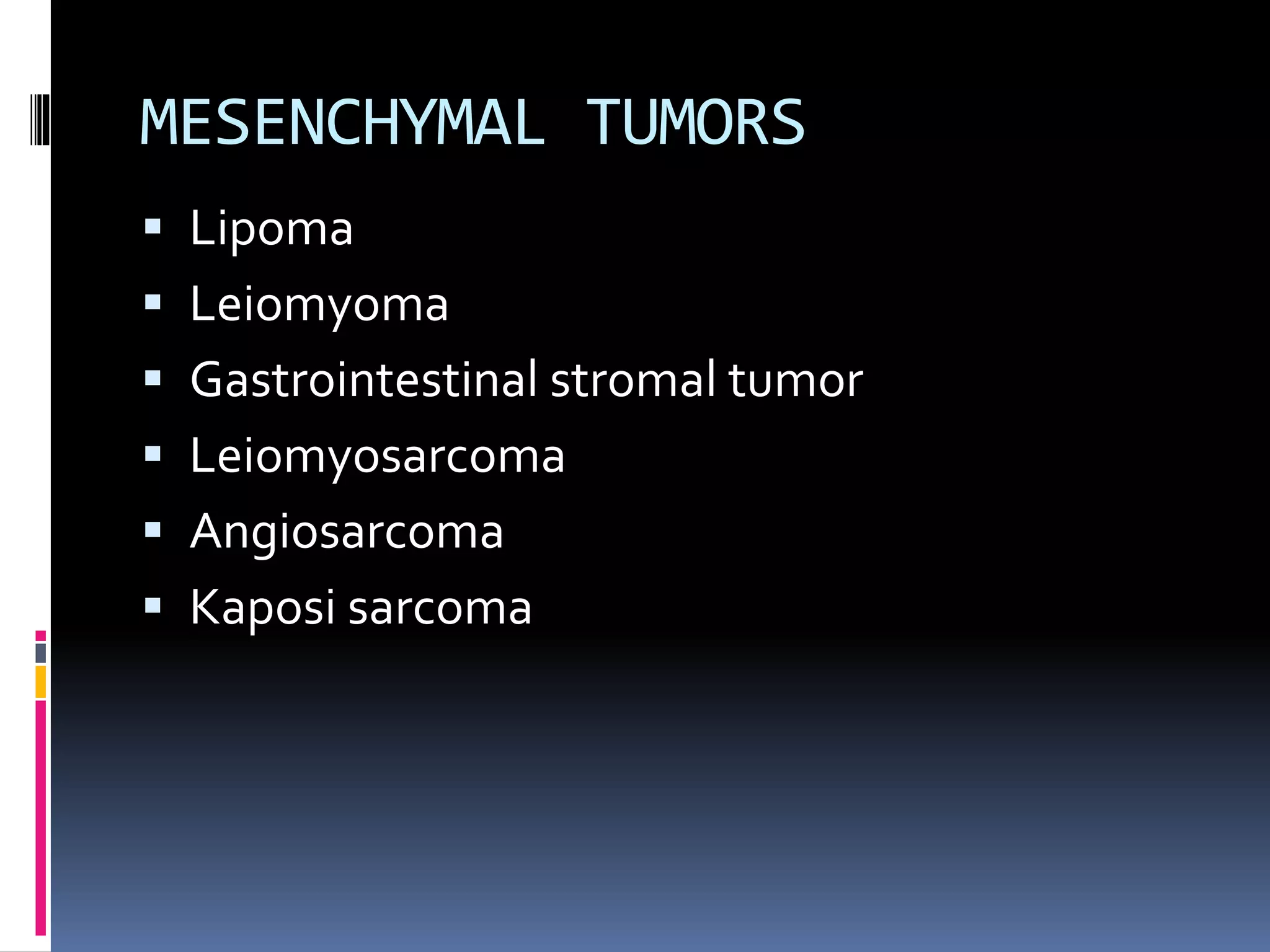 Large intestinal tumors | PPTX